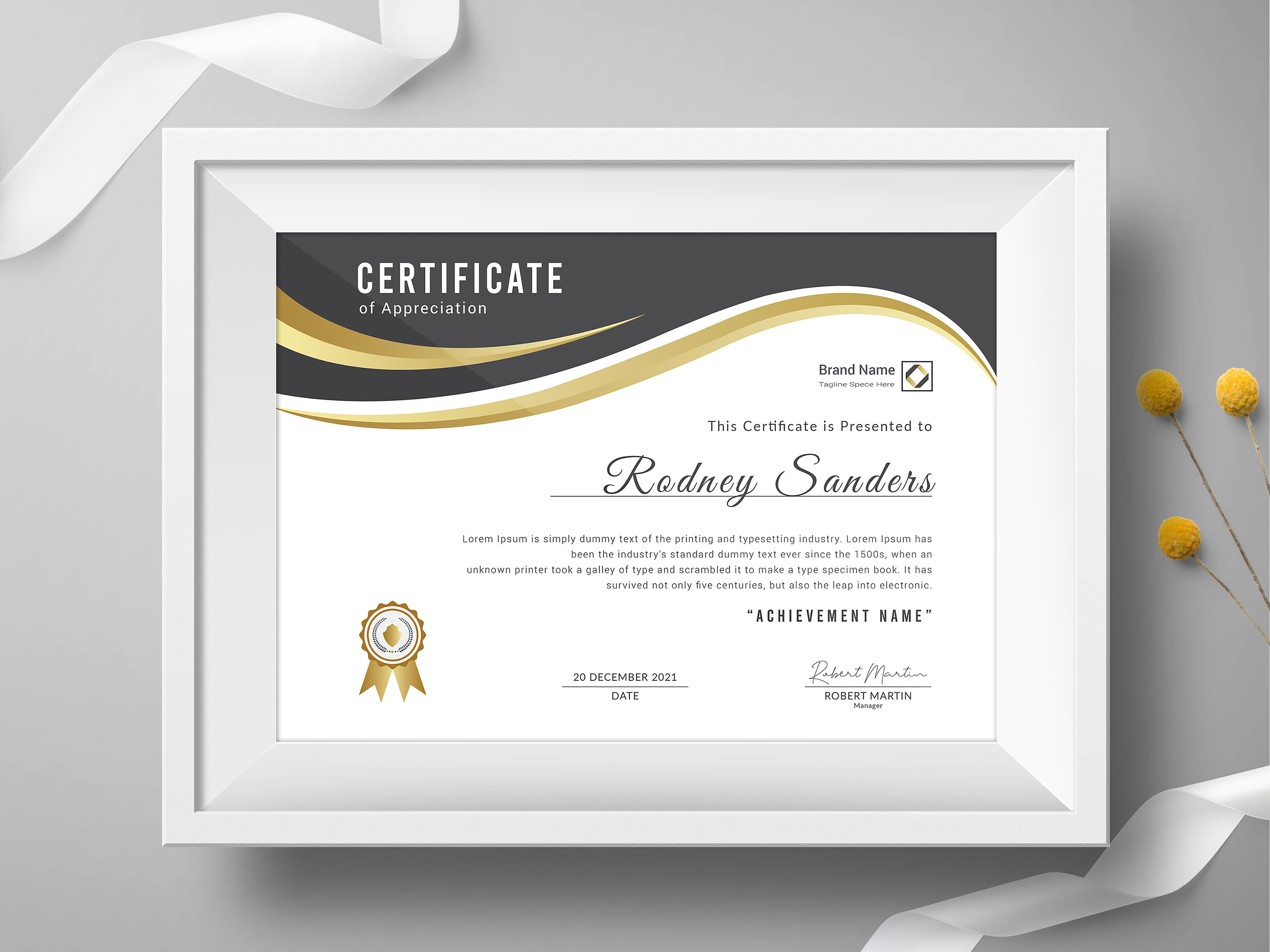 Certificate Word Templates