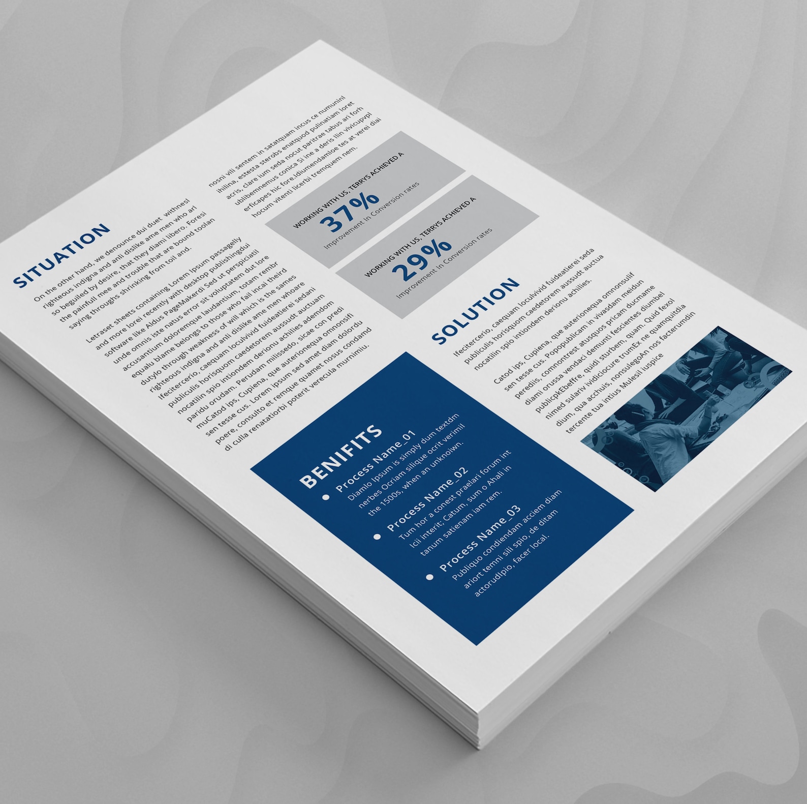 Case Study Design Canva Template | MS Word & Indesign Template ...
