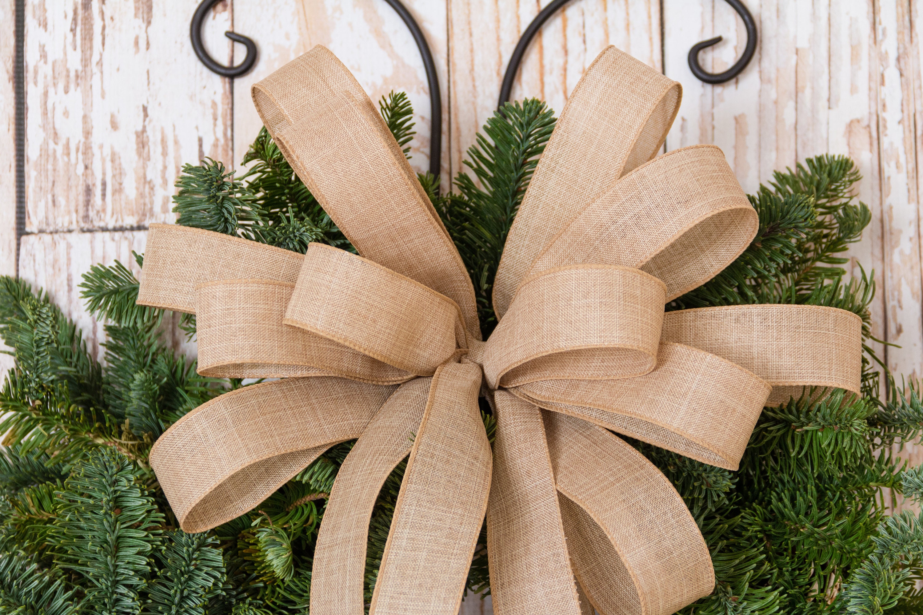 Everyday Bows Farmhouse Bows for Wreaths Rustic Bows for - Etsy