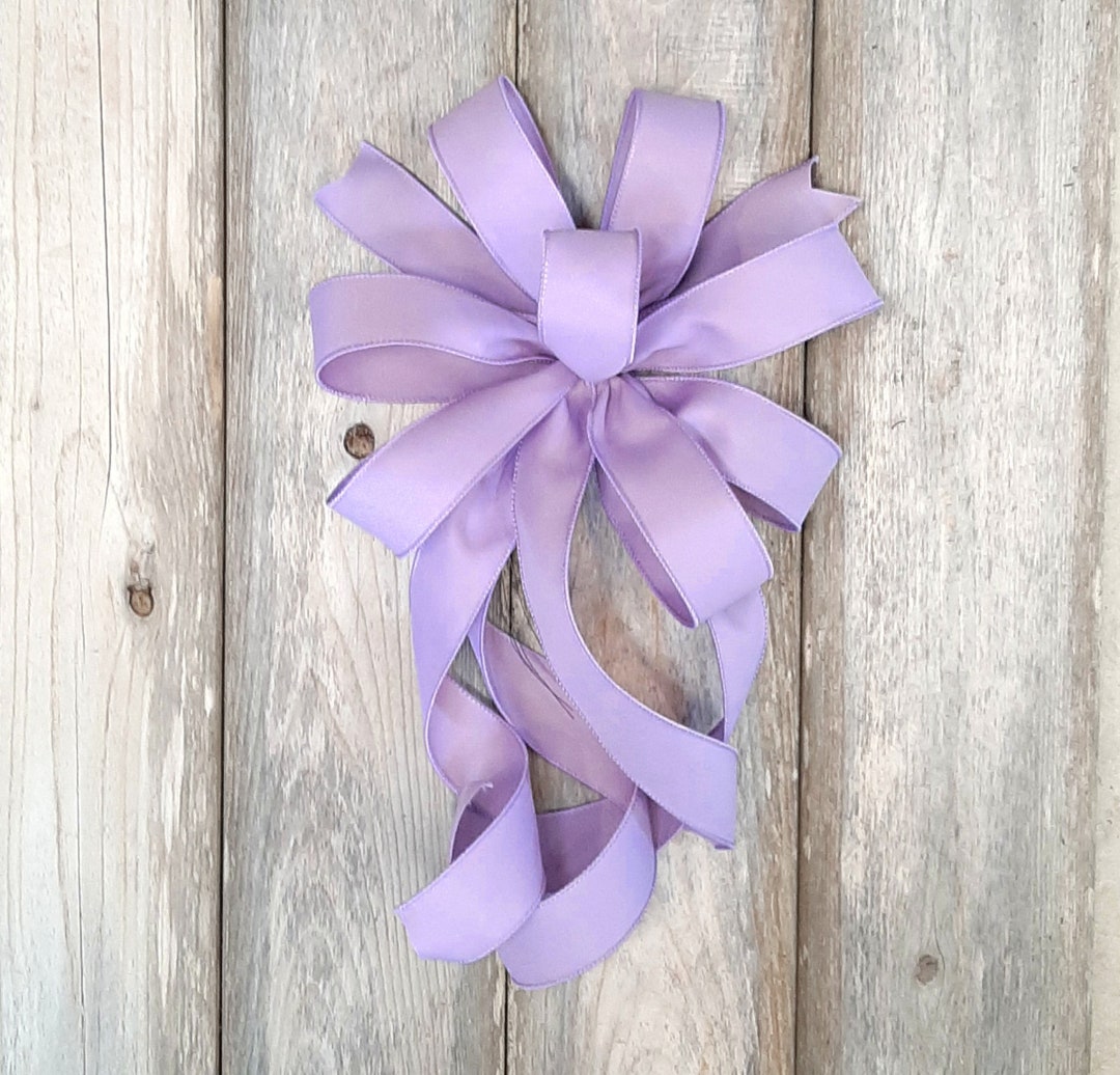 Spring Bows for Front Door Wreath,purple Bow for Wreath,lantern Decor ...