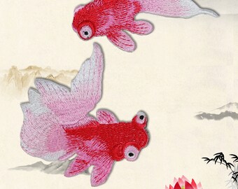 Pink goldfish | Etsy