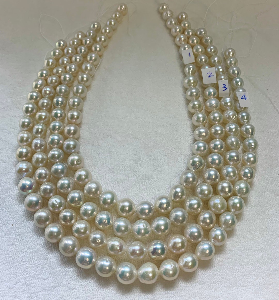 Edison Pearl,8/9-11 Mm Ultra Luster Tear Drop/baroque,white Edison ...