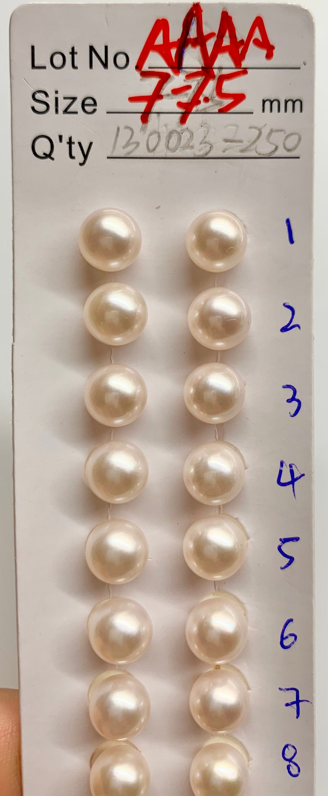 Japanese Akoya Salt Water Pearl, AAAA Quality High Luster Akoya ...