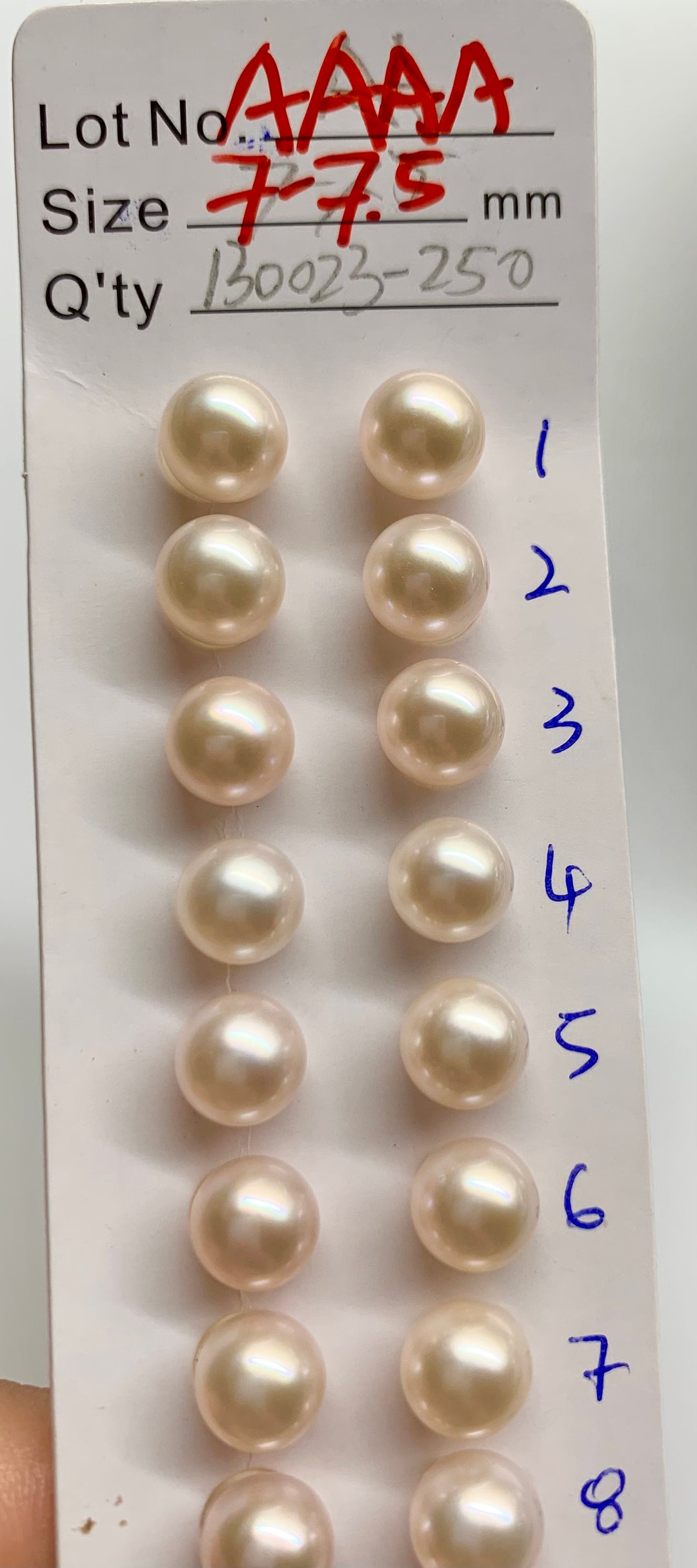 Japanese Akoya Salt Water Pearl, AAAA Quality High Luster Akoya ...