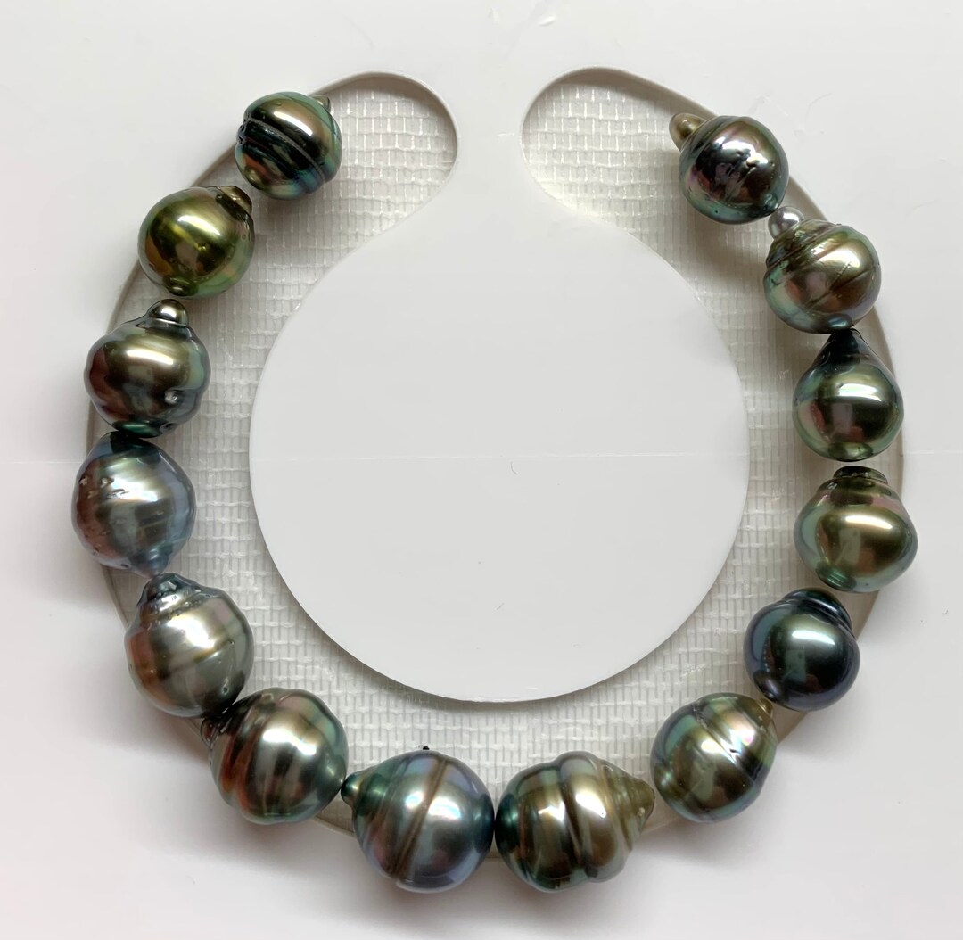 Circle! Circle! Ultra Luster! Tahitian Pearl, 14 Pcs Ultra Luster ...