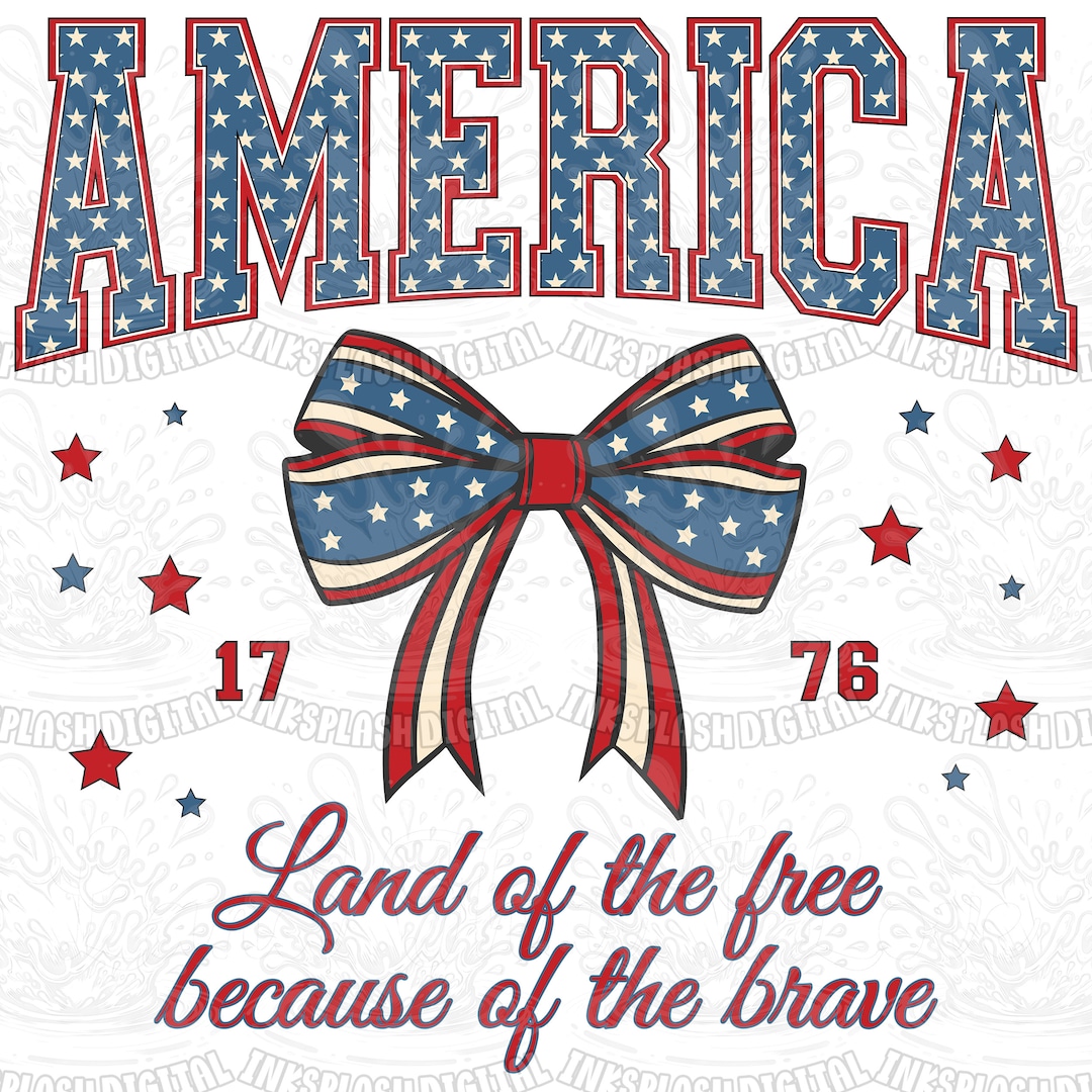 Coquette 4th of July Png, 4th of July Png, America Png, Fourth of July ...