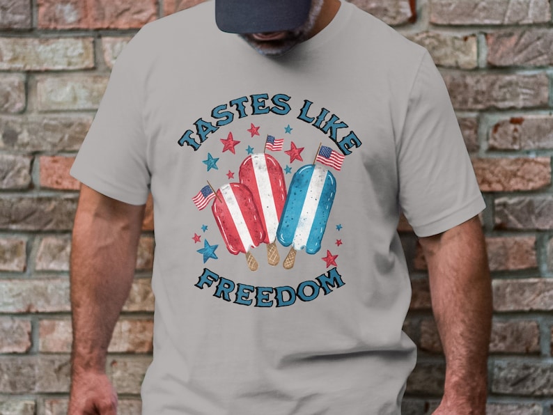 Tastes Like Freedom Png, 4th of July Png, Fourth of July Png, USA Png ...