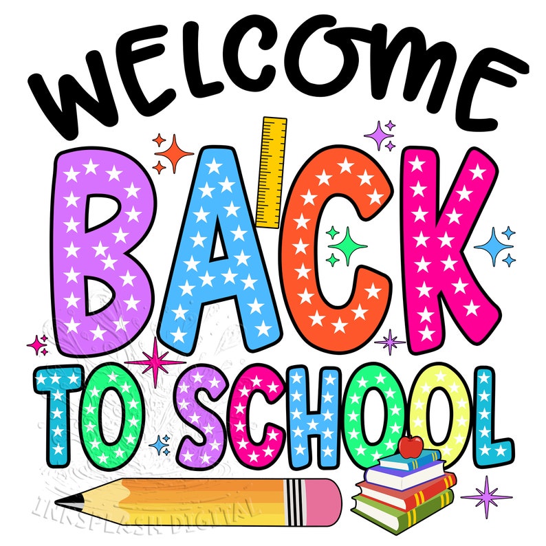 Welcome Back to School Png, Retro Teacher Png, Teacher Bright Doodles ...