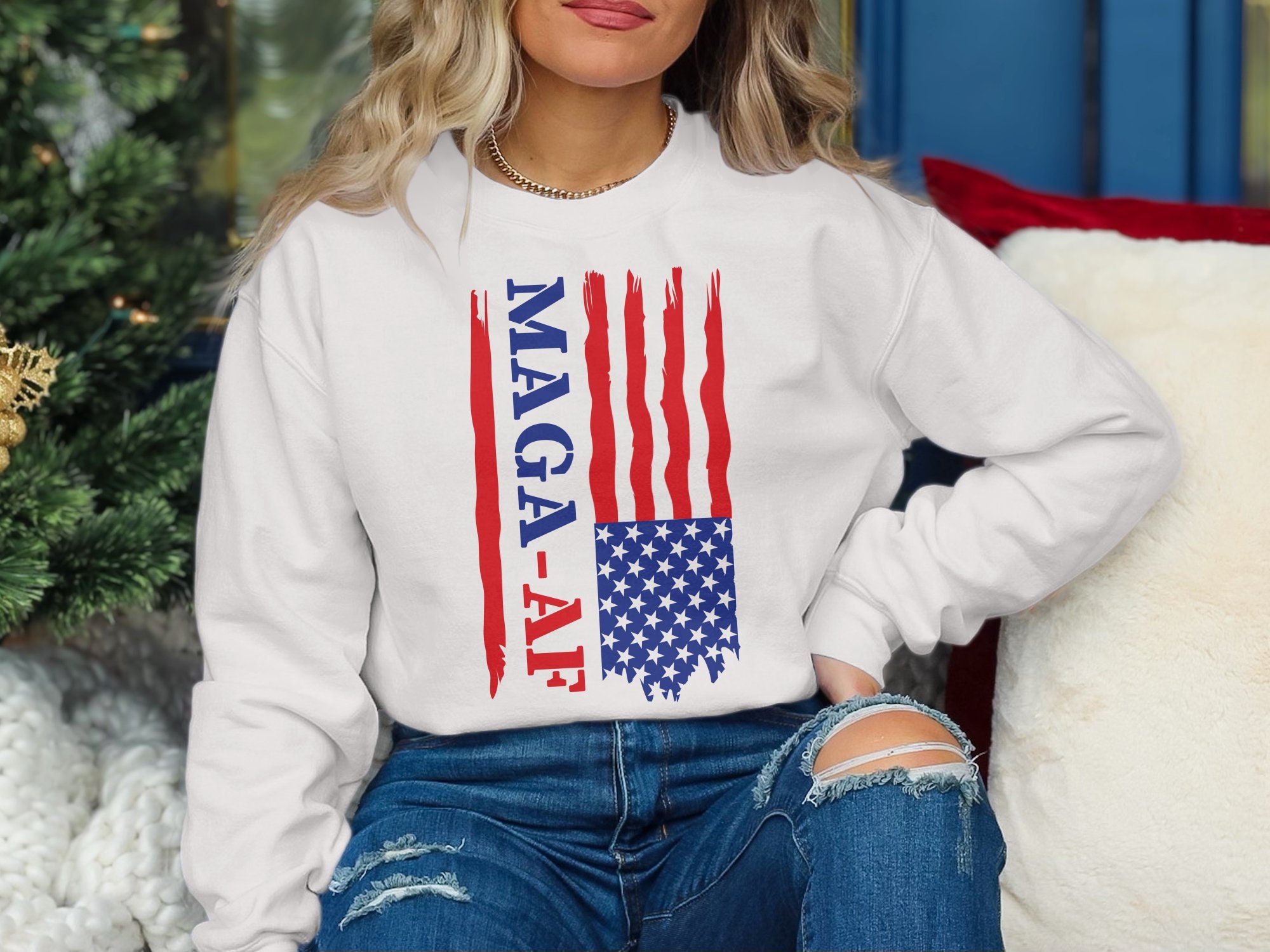 Maga AF Trump 2024 Flag PNG (digital Download) - Etsy