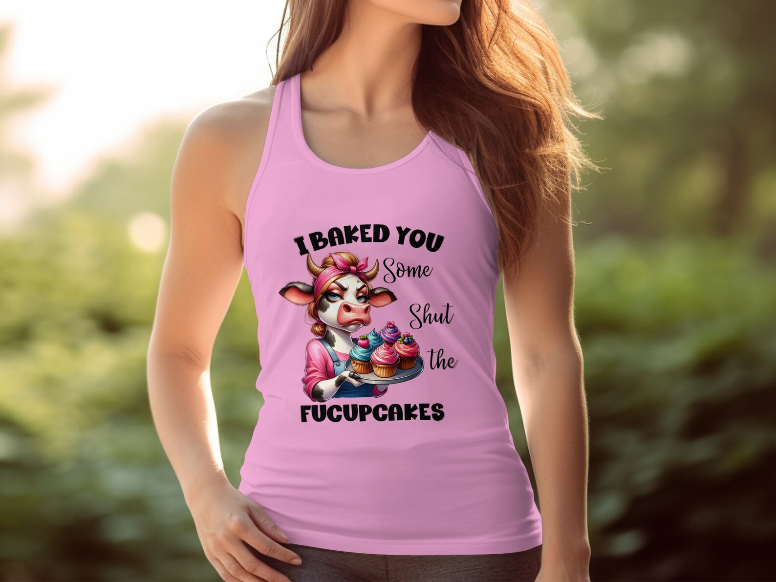 Baked Shut the Fucupcakes SVG PNG, Trendy Vintage Retro Heifer ...