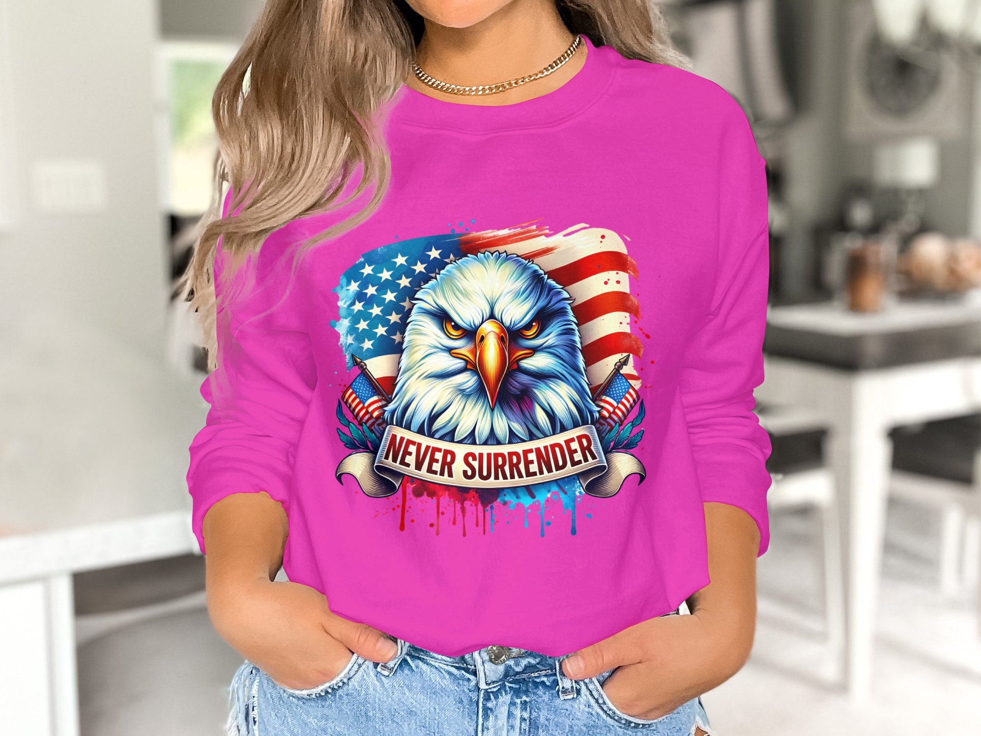 Patriotic American Eagle Png, Independence Day Png, America Png, 4th of ...