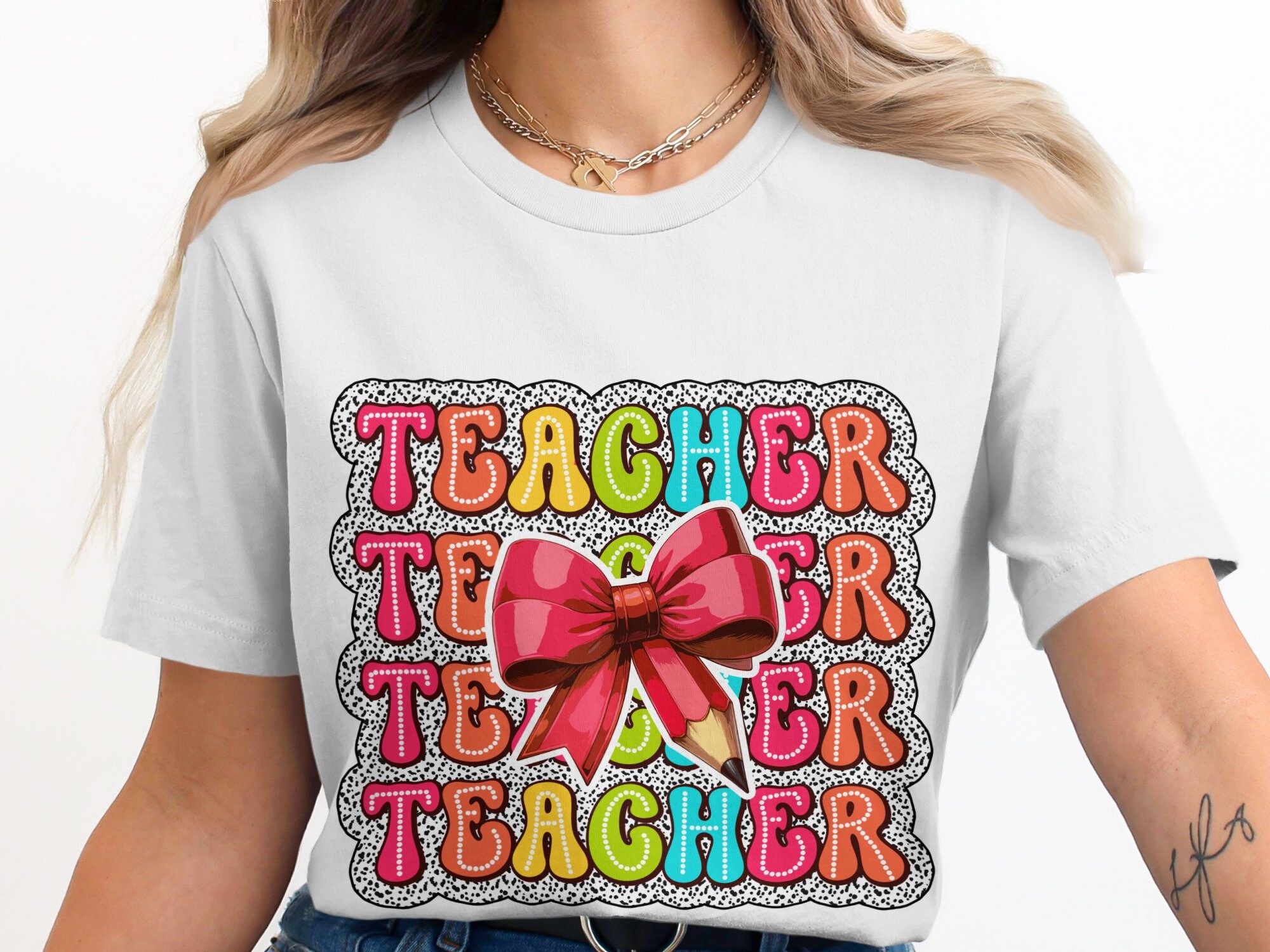 Coquette Teacher Png, Back to School Png,teacher Appreciation Gift ...