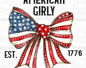 American Girly Png, Coquette 4th of July Png, 4th of July Png, America ...