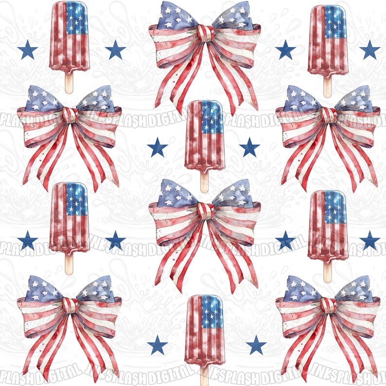 Coquette Bow American Flag Png, USA Flag Png, 4th of July Sublimation ...