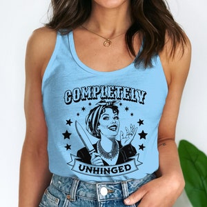 Completely Unhinged PNG, Trendy Vintage Retro Housewife Funny Sarcastic ...