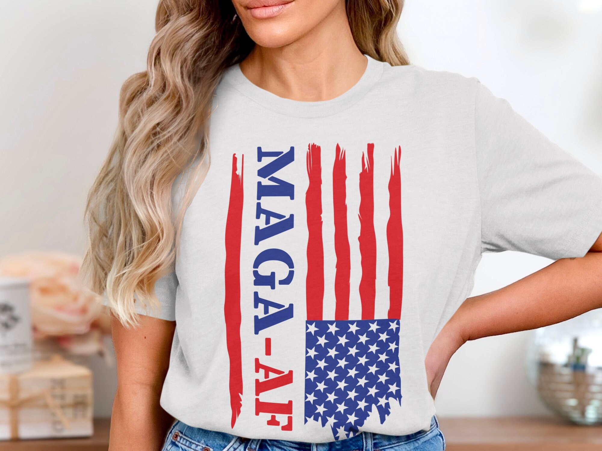 Maga AF Trump 2024 Flag PNG (digital Download) - Etsy