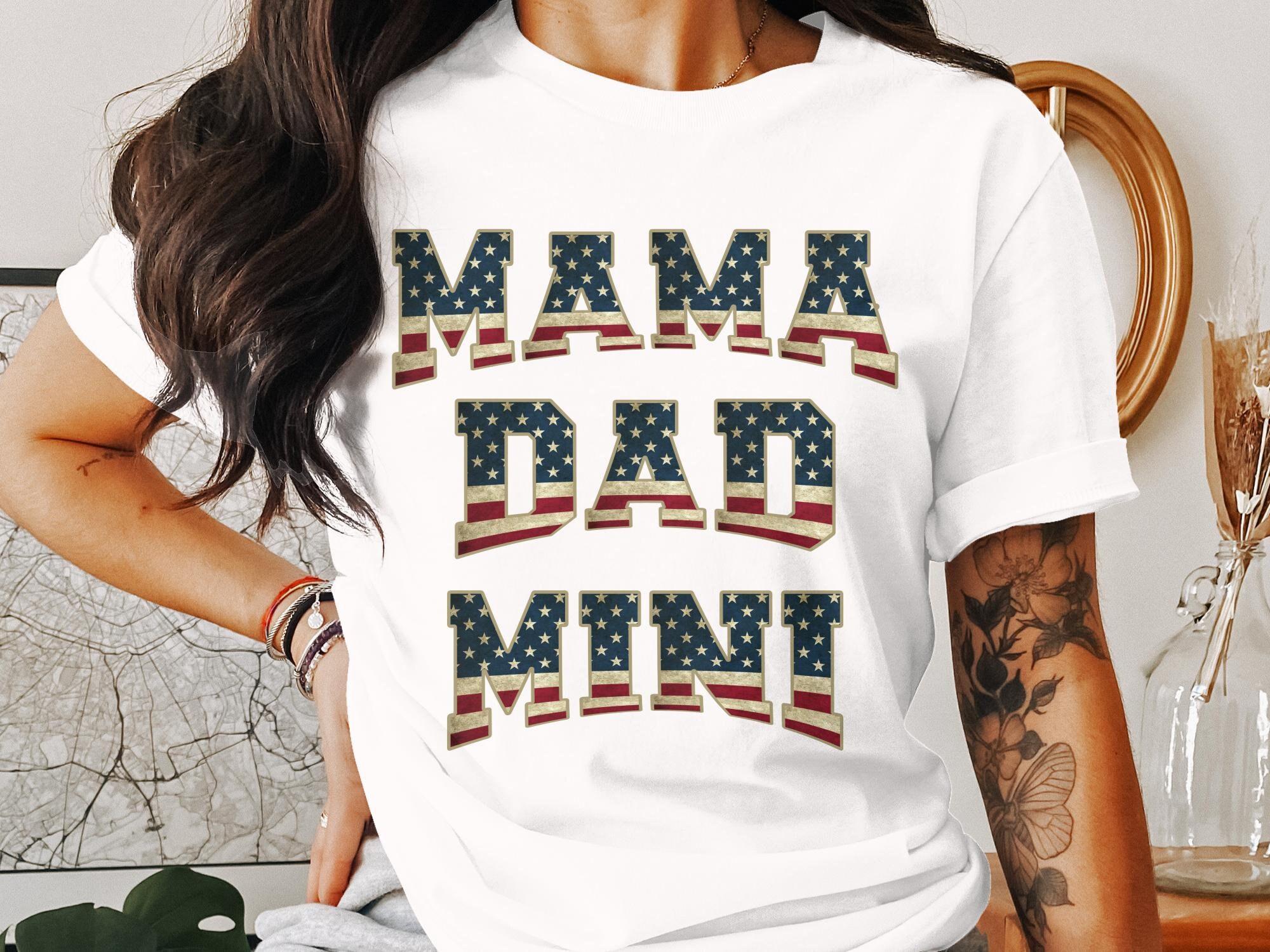 American Mama Mini PNG, 4th of July Png, America Png, Mama Mini Png ...