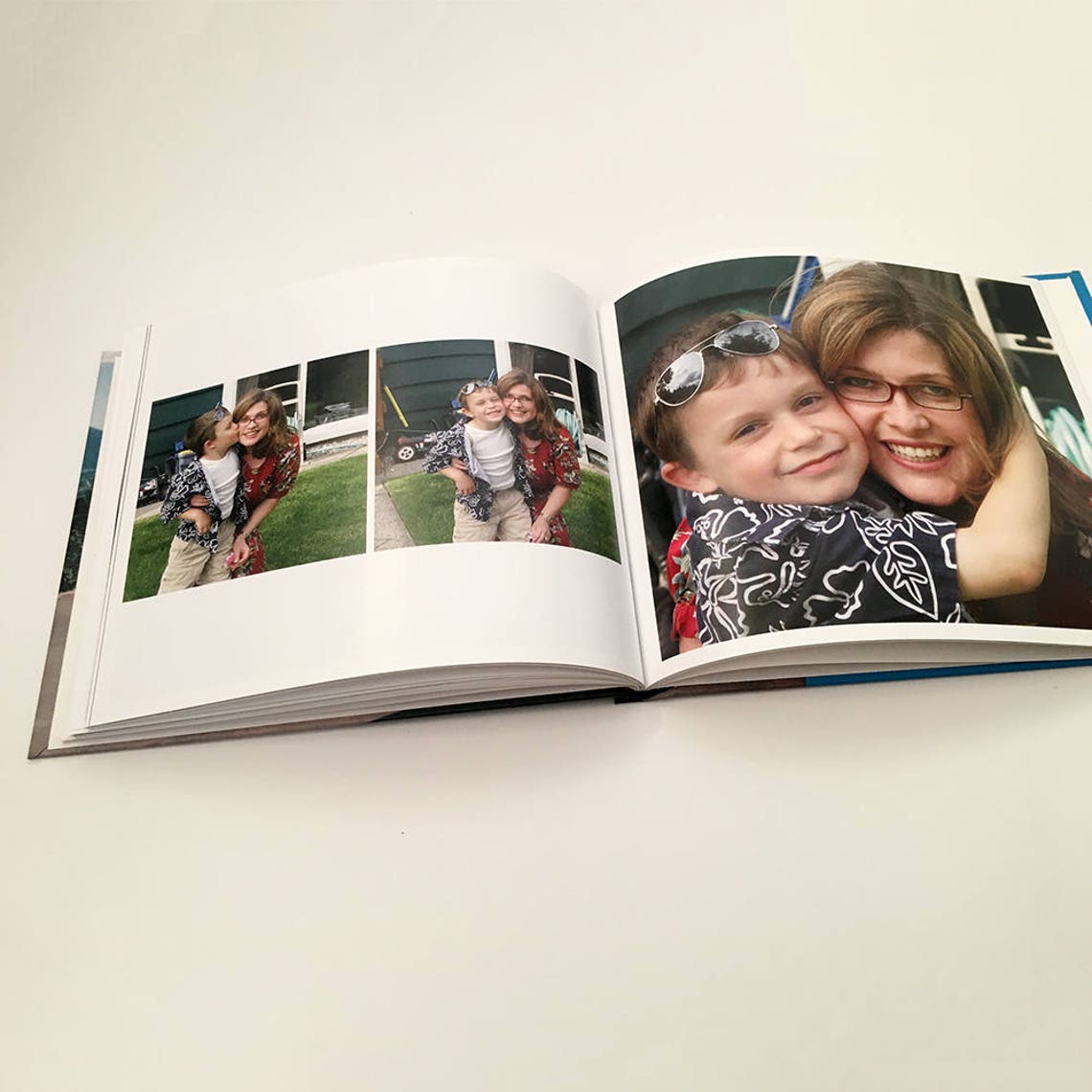 Custom Photo Book. 10x8. Photographs Are Beautifully Laid Out in a ...