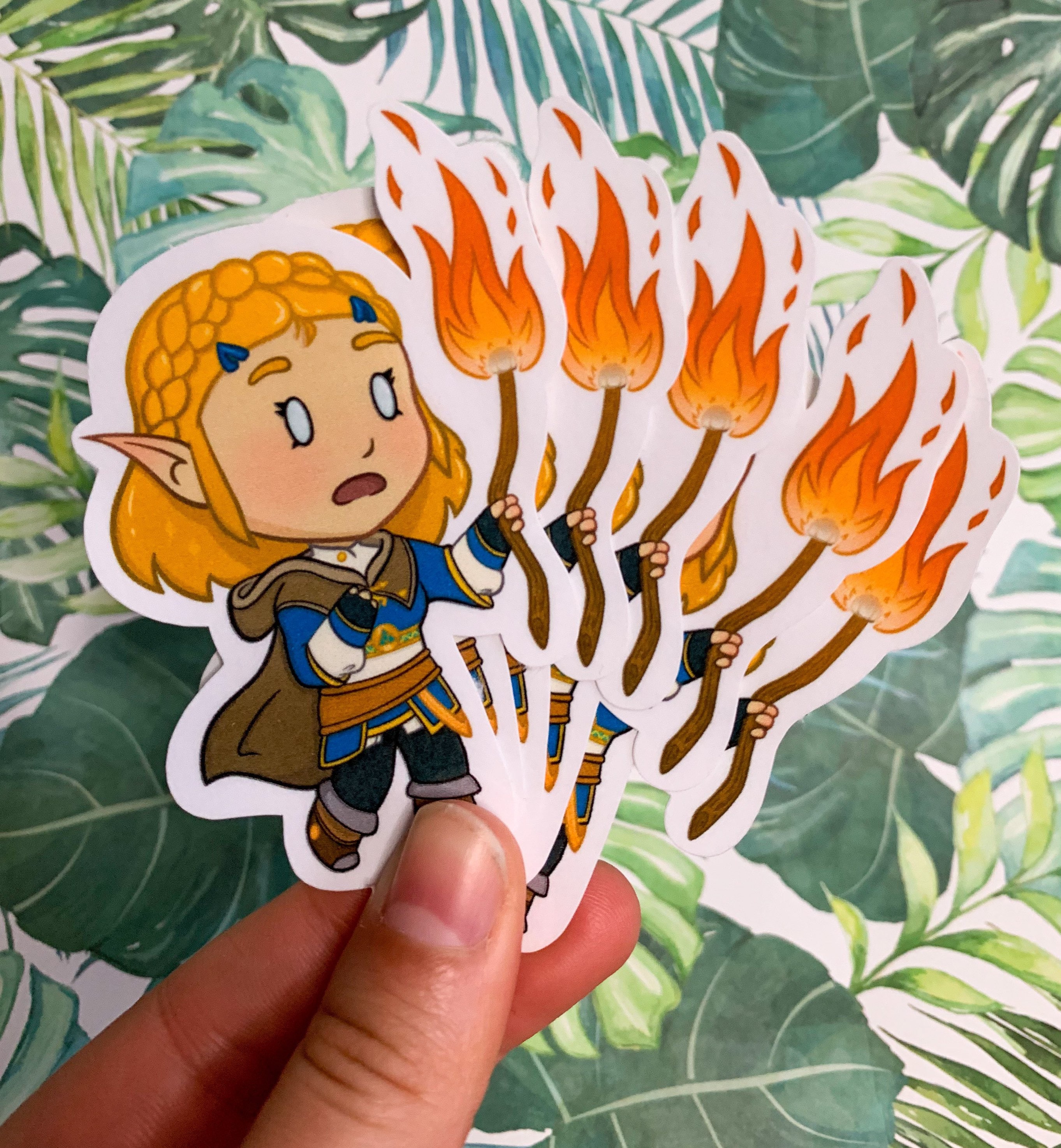 Zelda: TOTK Sticker SET | Water Resistant | for Laptops, Notebooks ...