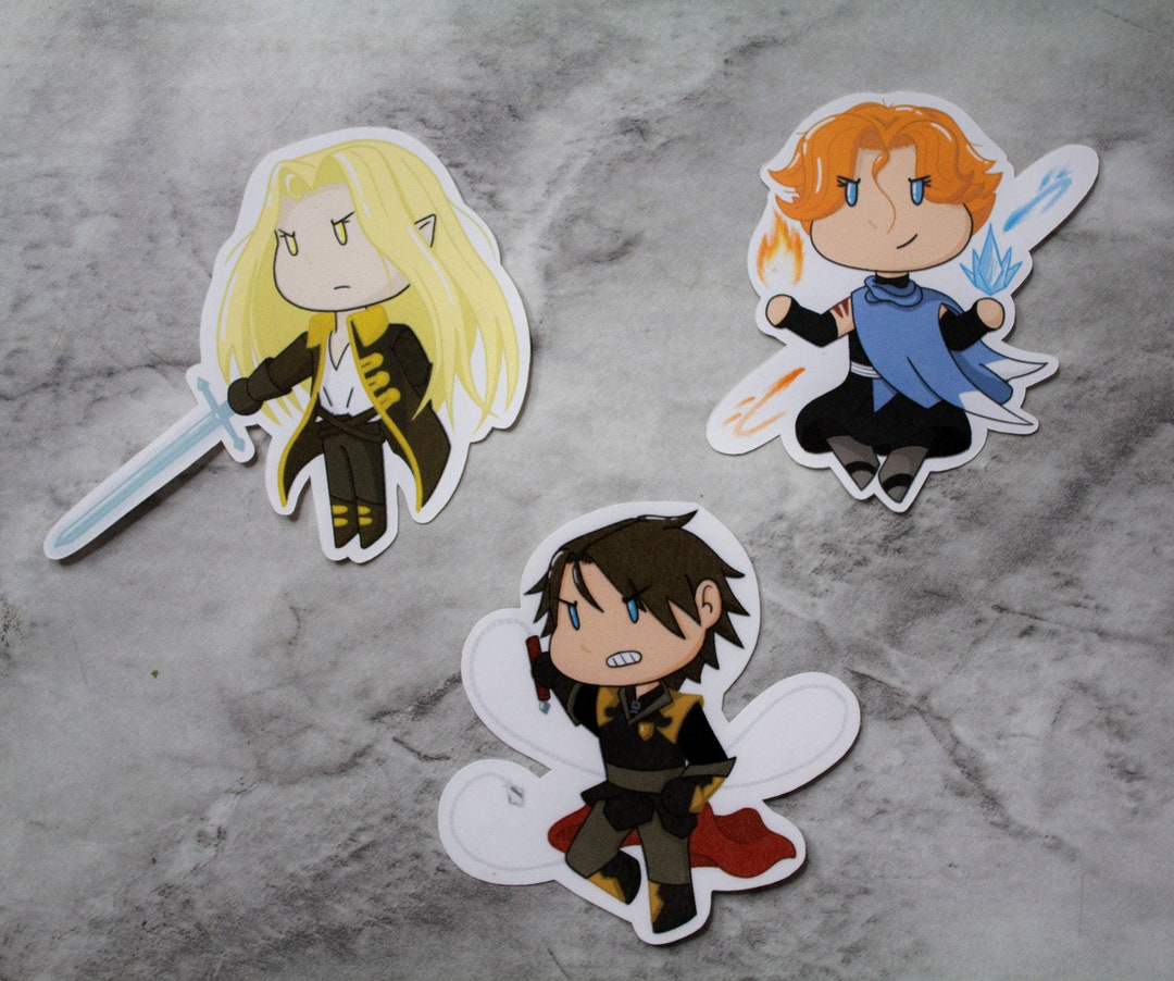 Castlevania Sticker SET | Water Resistant | for Laptops, Phones ...