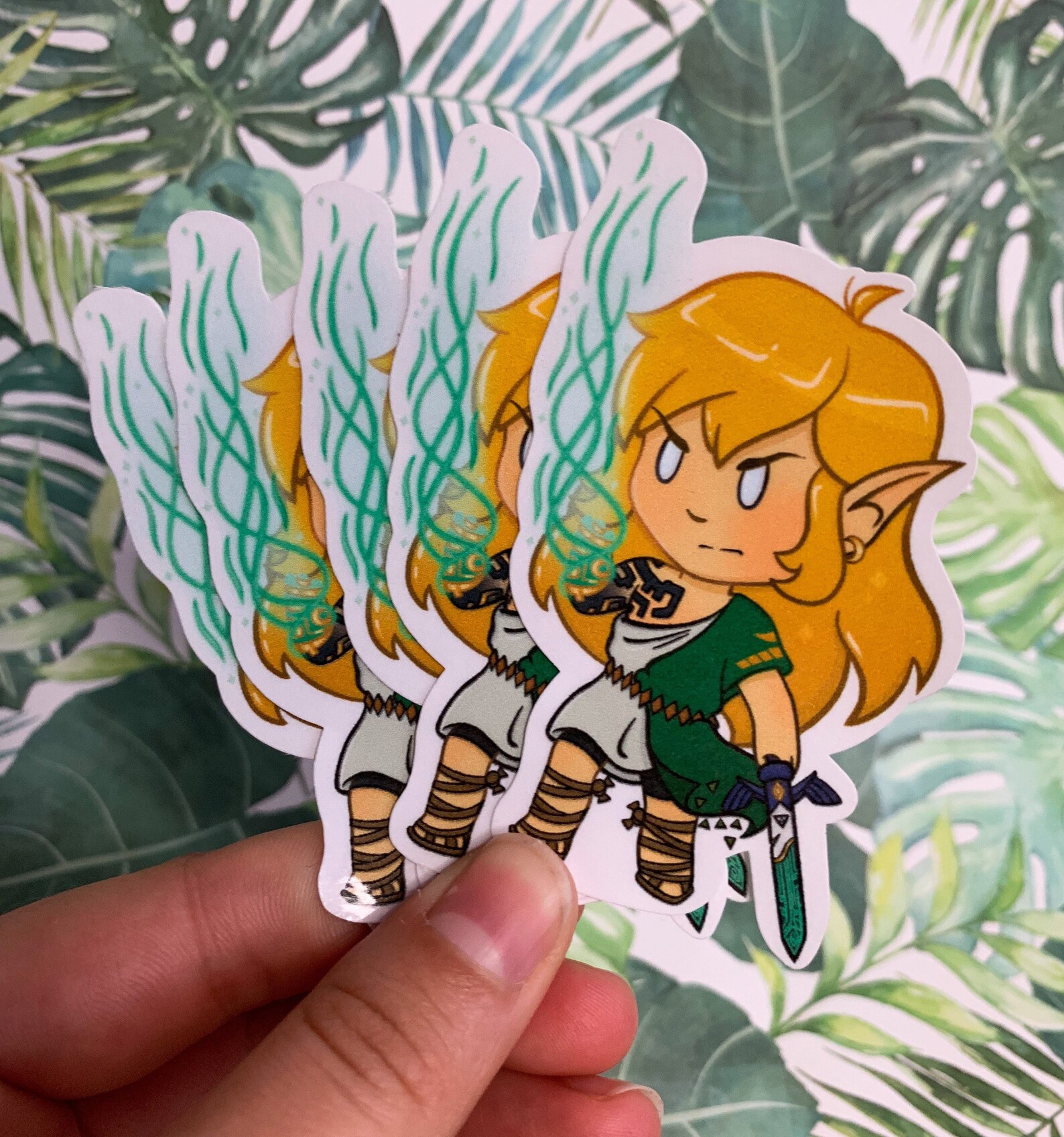 Zelda: TOTK Sticker SET | Water Resistant | for Laptops, Notebooks ...