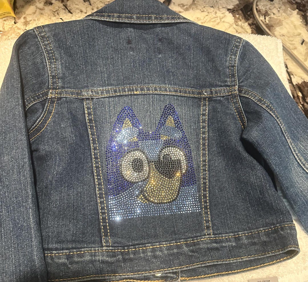 Bluey Denim Jacket - Etsy