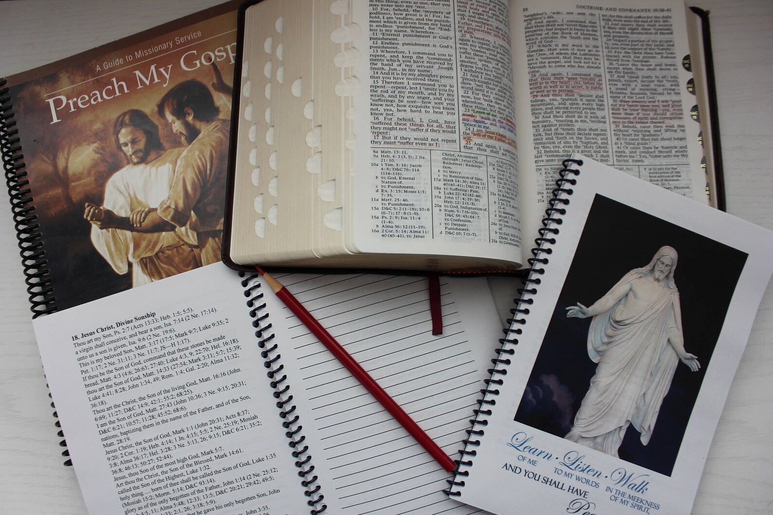 Learn of Me LDS Scripture Study Journal - Etsy