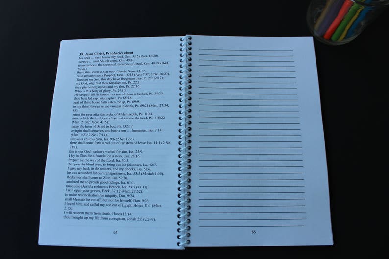 Learn of Me LDS YW Scripture Study Journal - Etsy