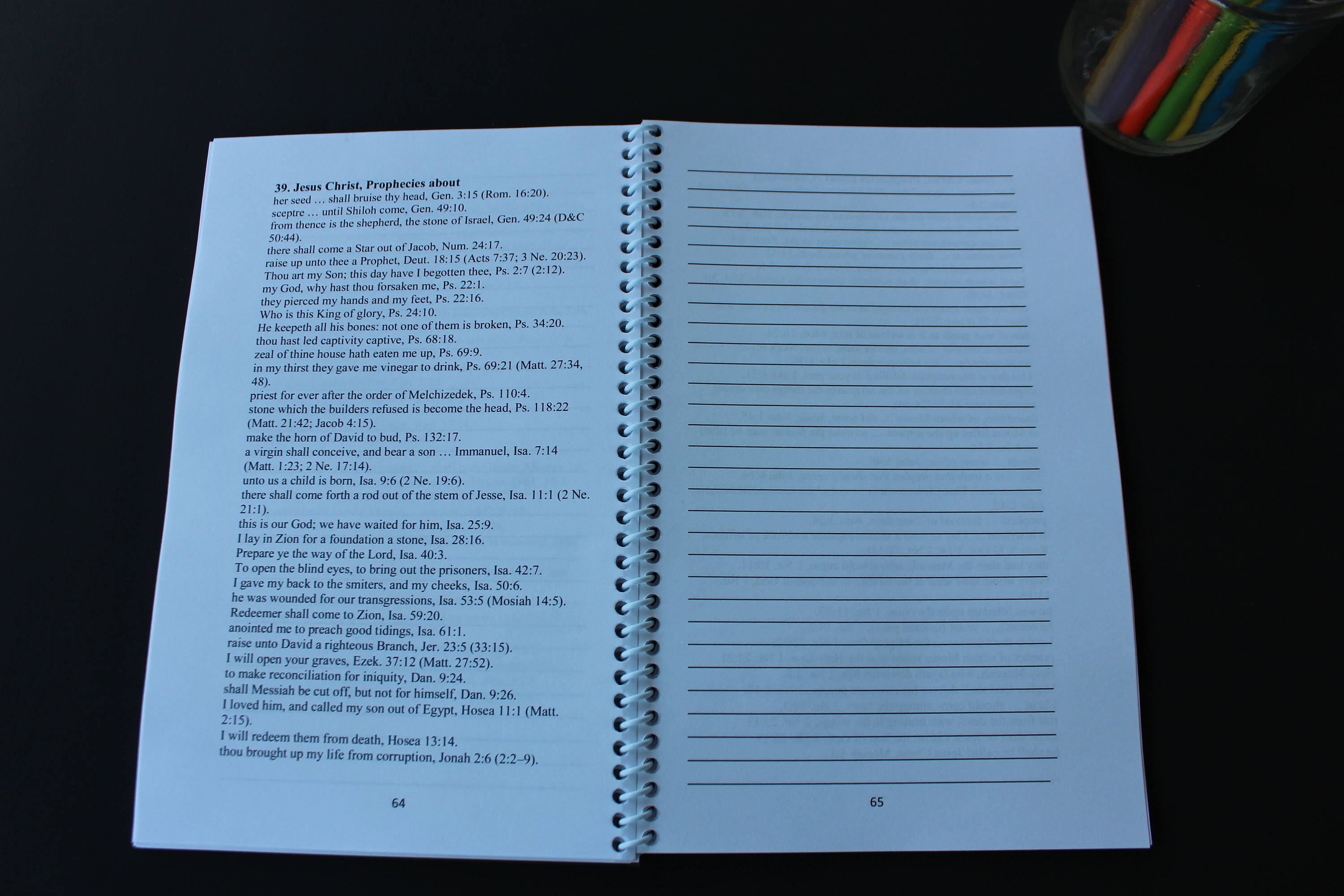 Learn of Me LDS YW Scripture Study Journal - Etsy