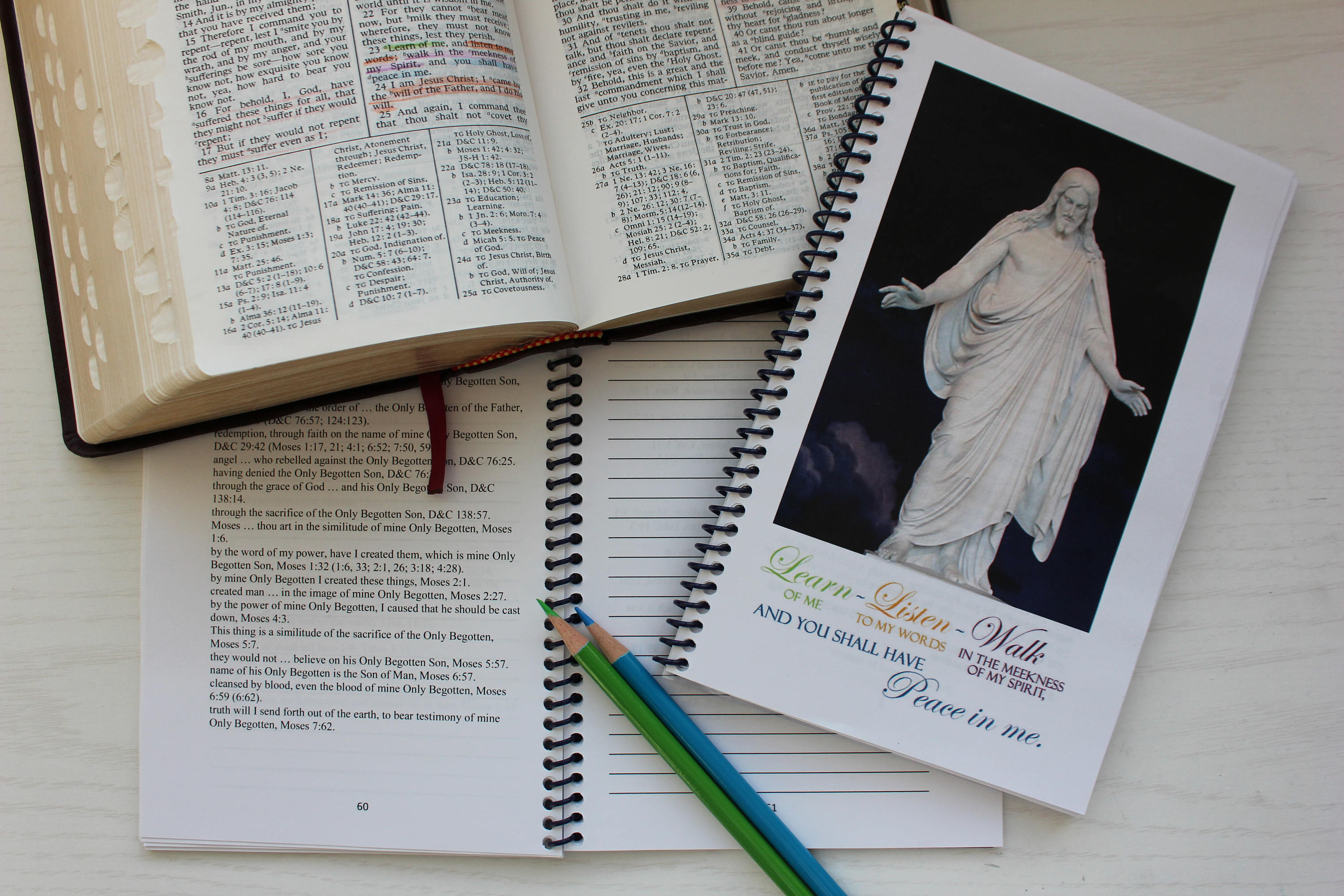 Learn of Me LDS YW Scripture Study Journal - Etsy