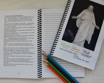 Learn of Me LDS Scripture Study Journal - Etsy