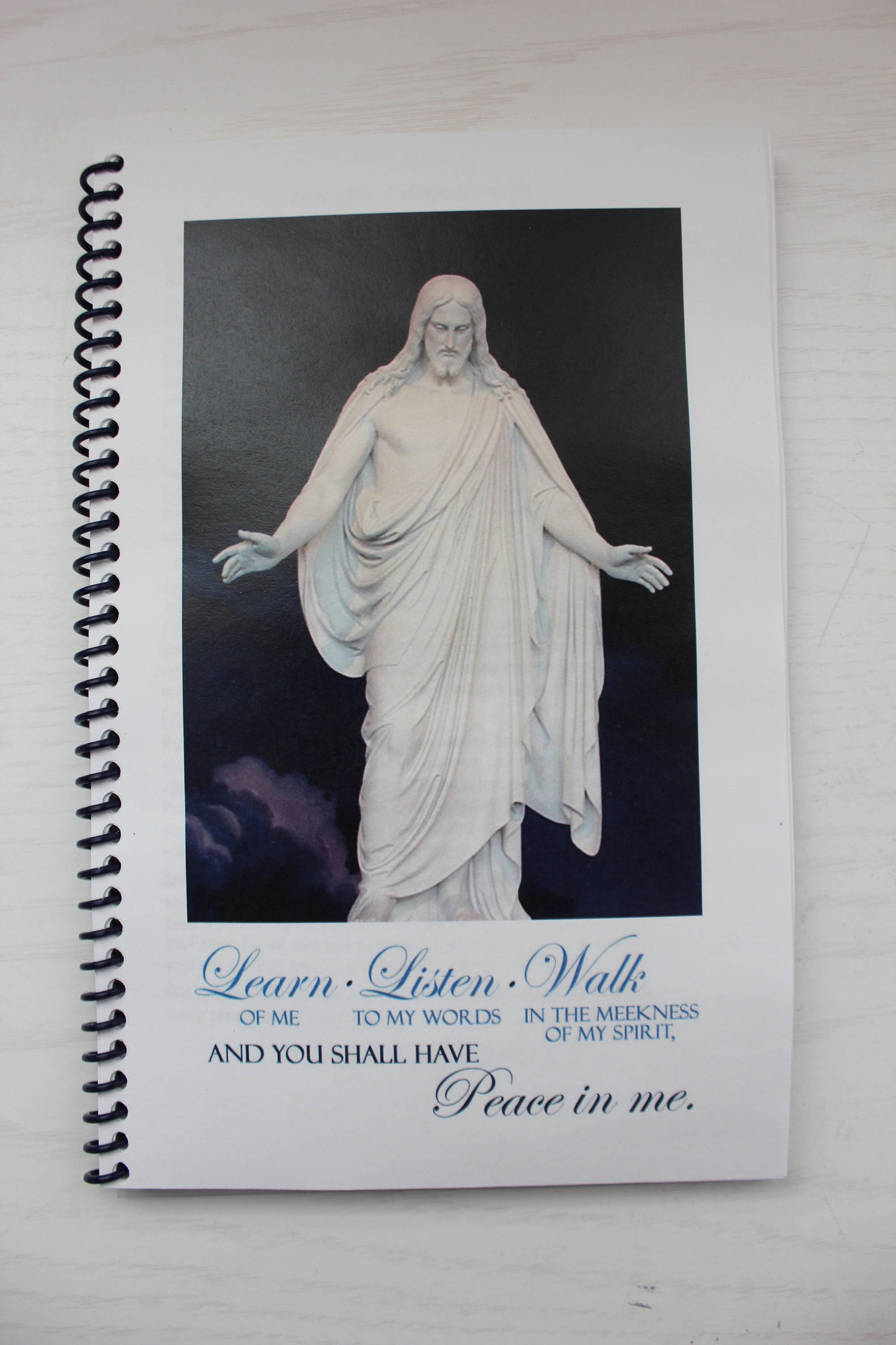 Learn of Me LDS Scripture Study Journal - Etsy