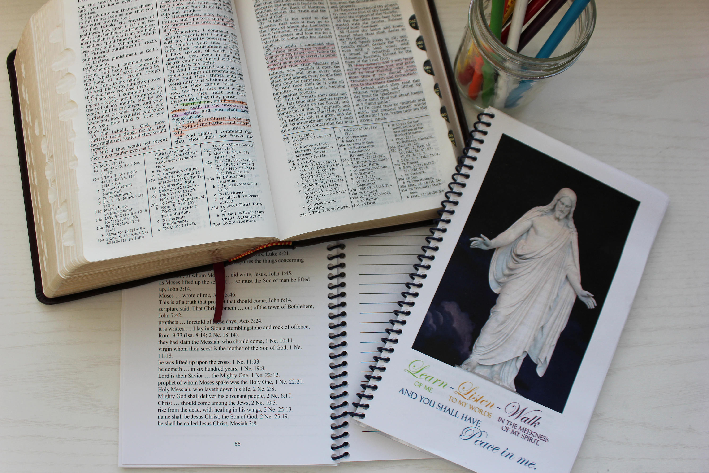 Learn of Me LDS YW Scripture Study Journal - Etsy