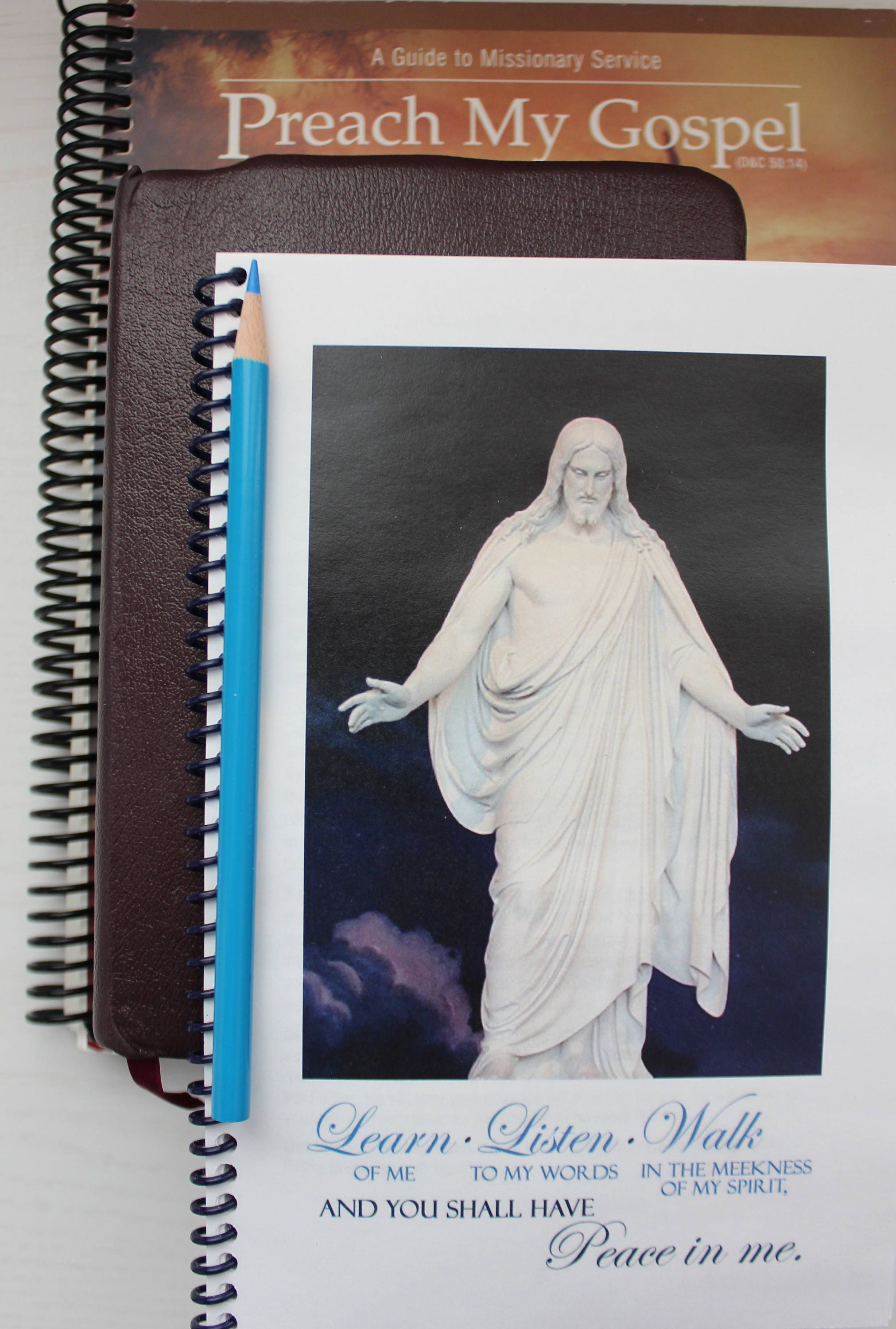 Learn of Me LDS Scripture Study Journal - Etsy
