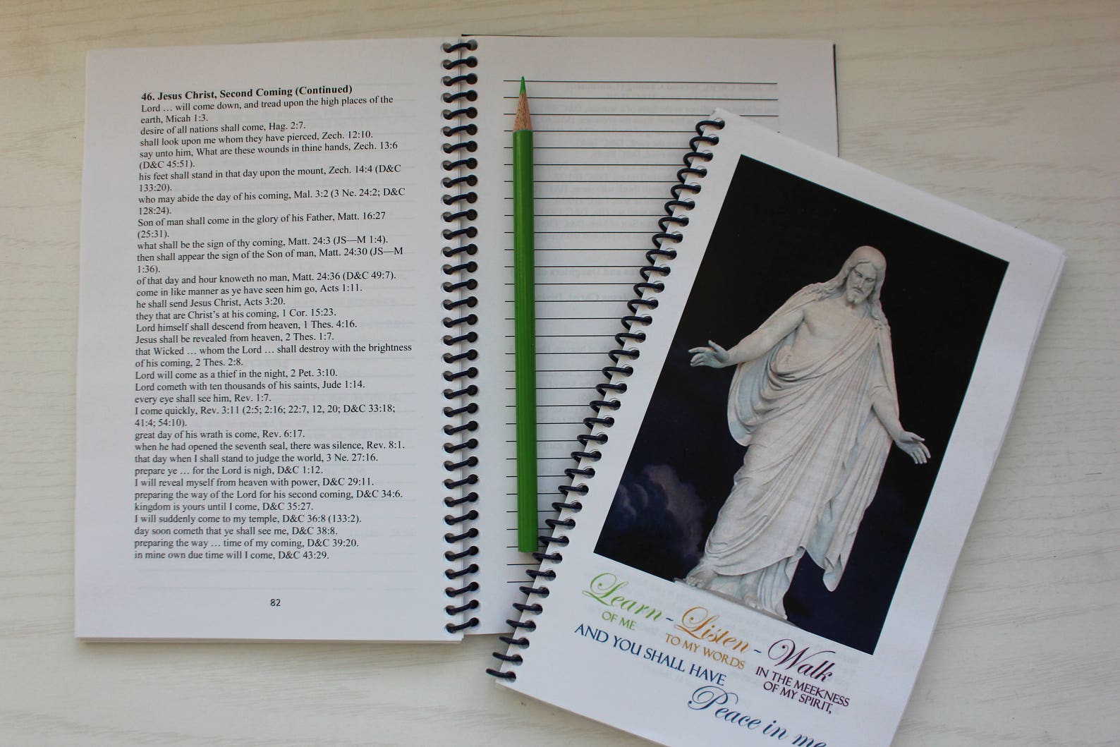 Learn of Me LDS YW Scripture Study Journal - Etsy