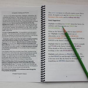 Learn of Me LDS YW Scripture Study Journal - Etsy