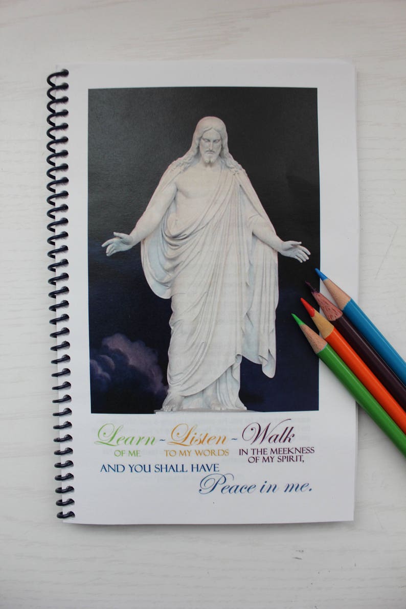 Learn of Me LDS YW Scripture Study Journal - Etsy