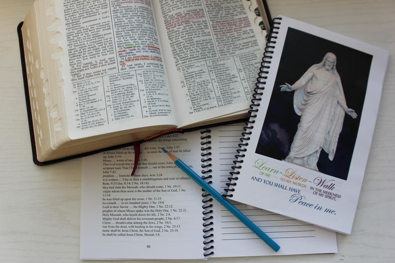 Learn of Me LDS YW Scripture Study Journal - Etsy