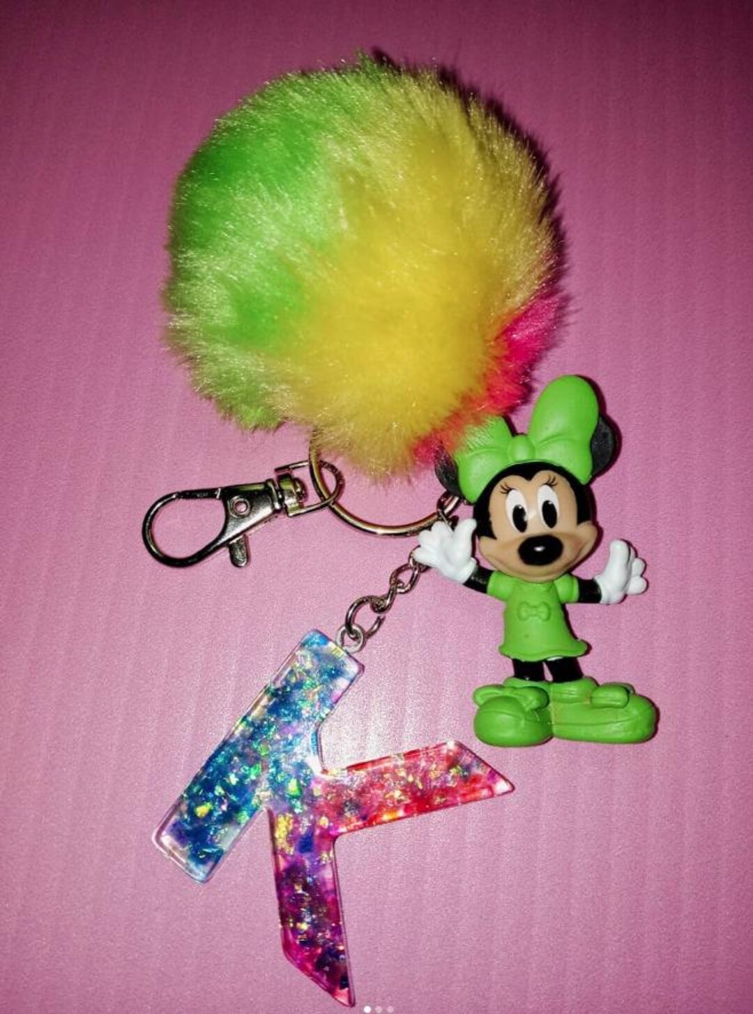 Inspired Minnie Key Chains - Etsy