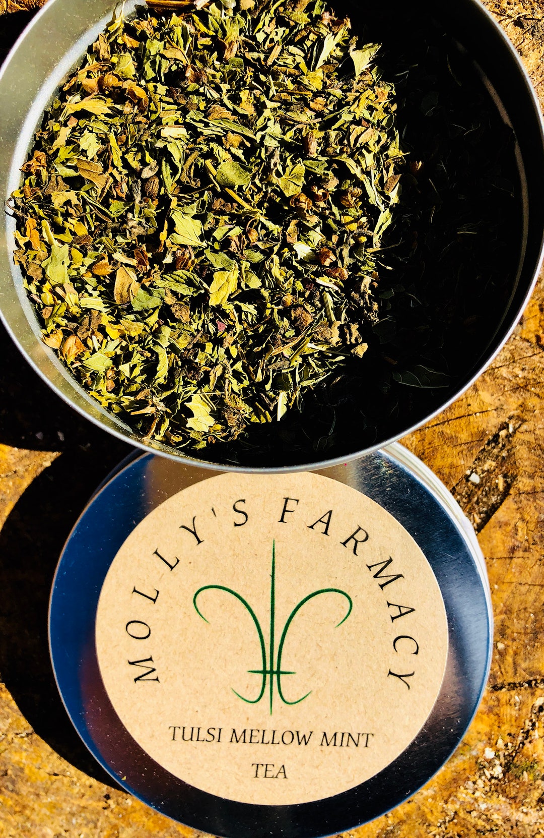 Tulsi Mellow Mint Tea - Etsy