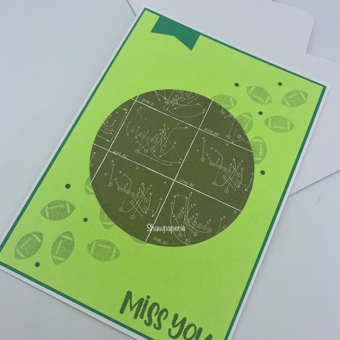 Miss You Handmade Card - Etsy