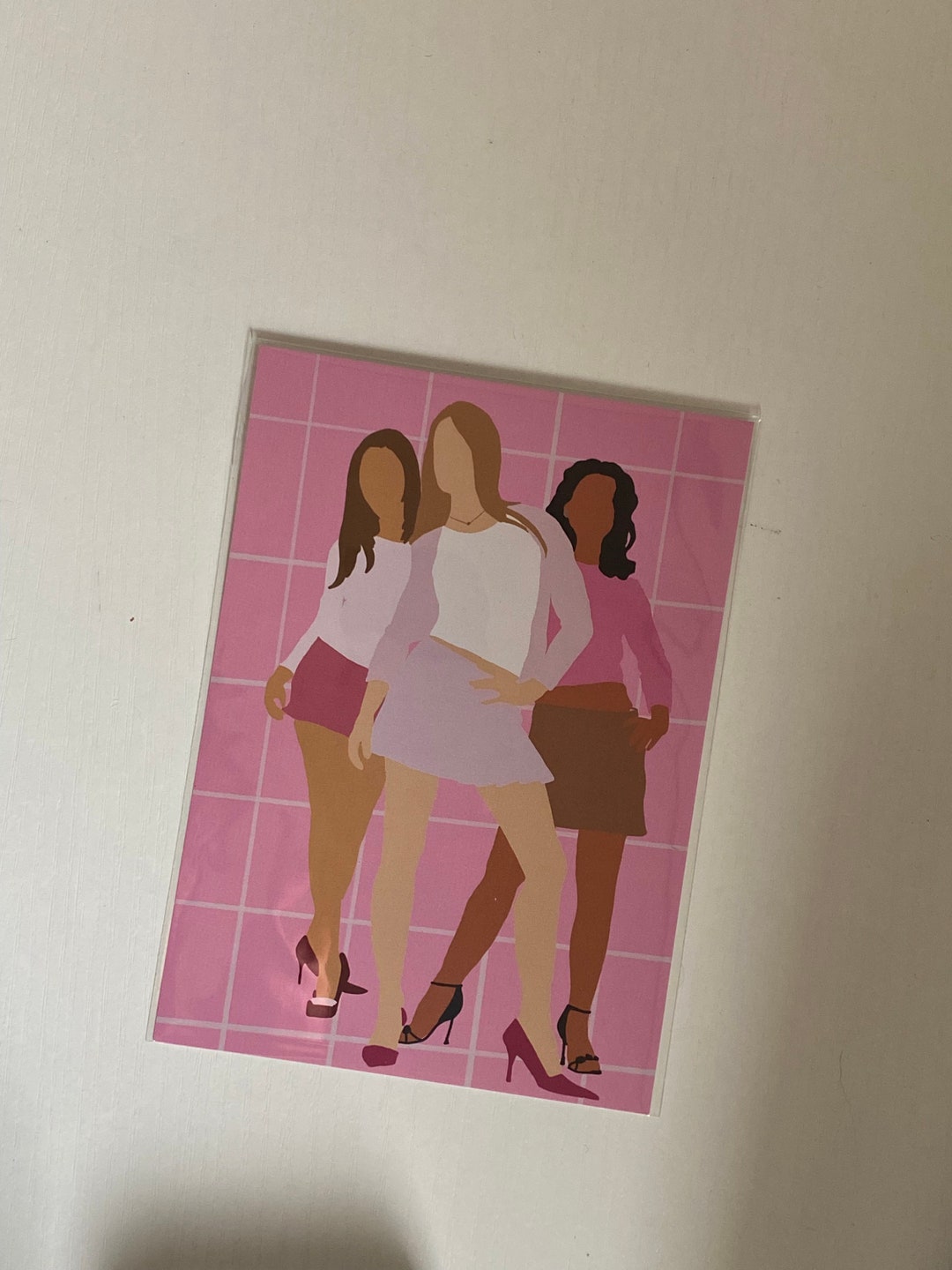 Abstract Plastics Drawing Mean Girls Art Mean Girls Drawing - Etsy