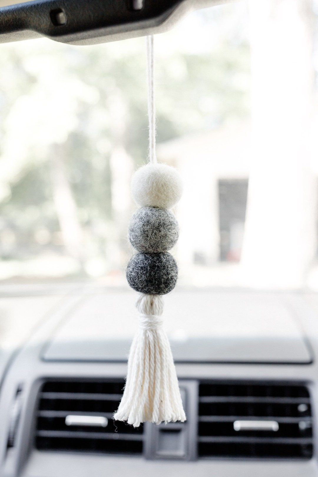 Essential Oil Car Diffuser Car Oil Diffuser Felt Wool Ball Frangrance ...