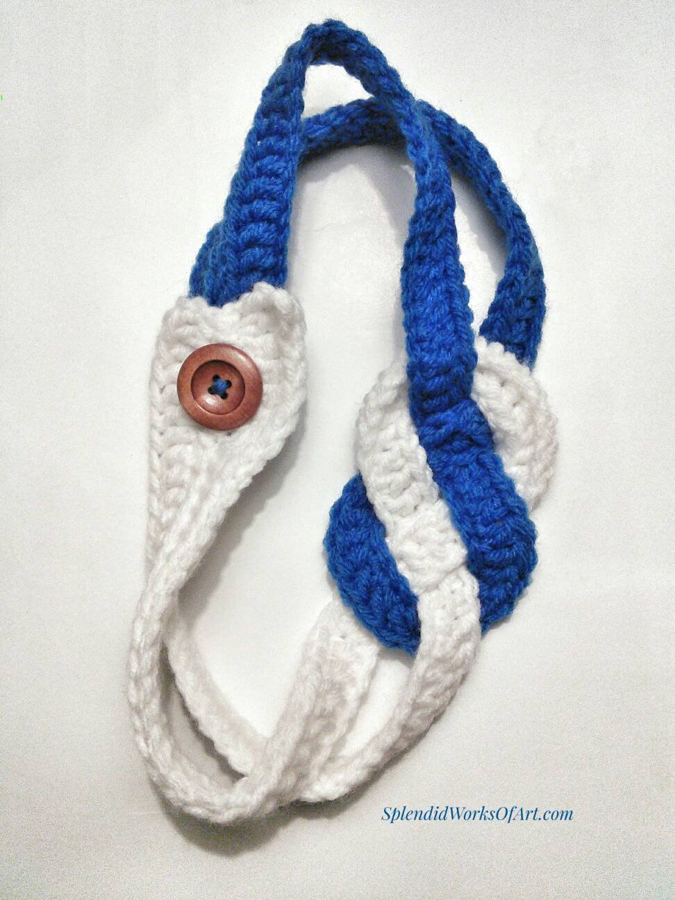 Top Sailors Knot Adjustable Nautical Beach Headbands / Top Knot ...