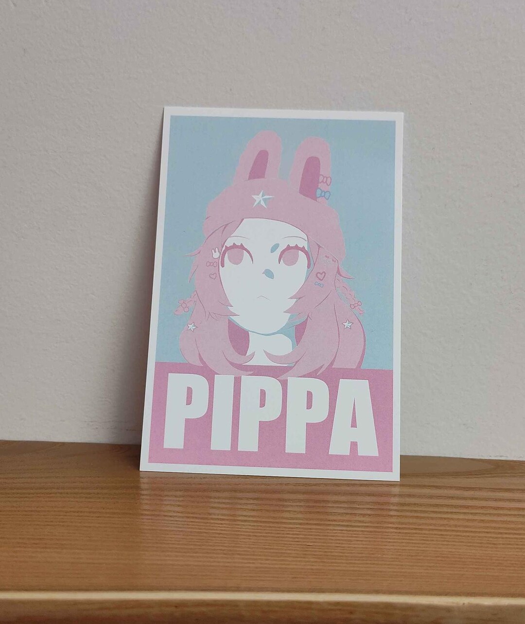 Pipkin Pippa Mini Print/postcard 4x6" - Etsy