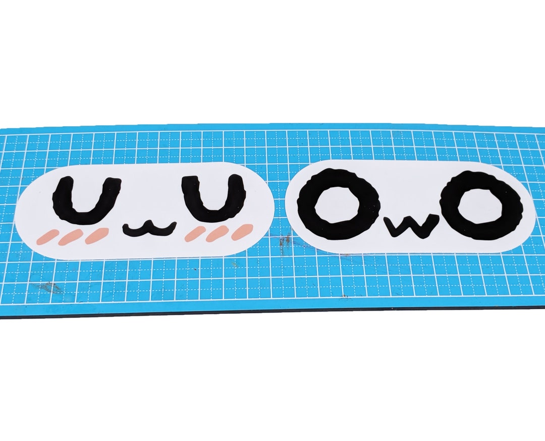 4 Owo & Uwu Stickers - Etsy