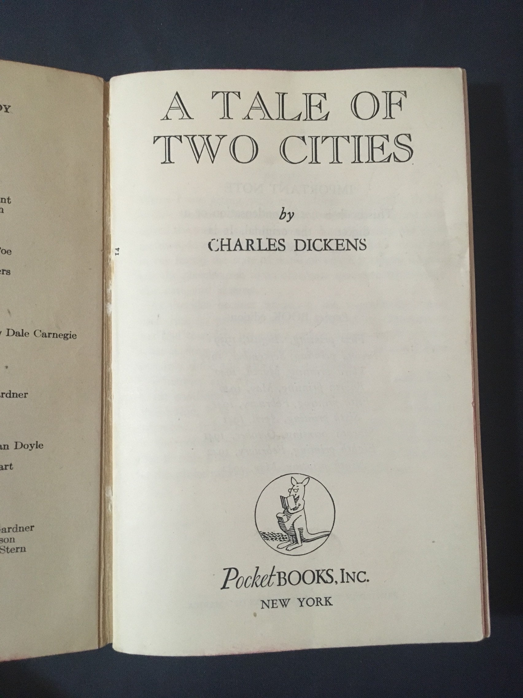 Vintage A Tale Of Two Cities Novel Book By Charles Dickens | Etsy