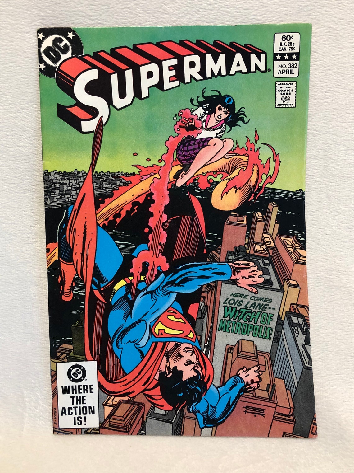 Vintage Superman 382 Comic Magazine April 1983 by DC Comics - Etsy