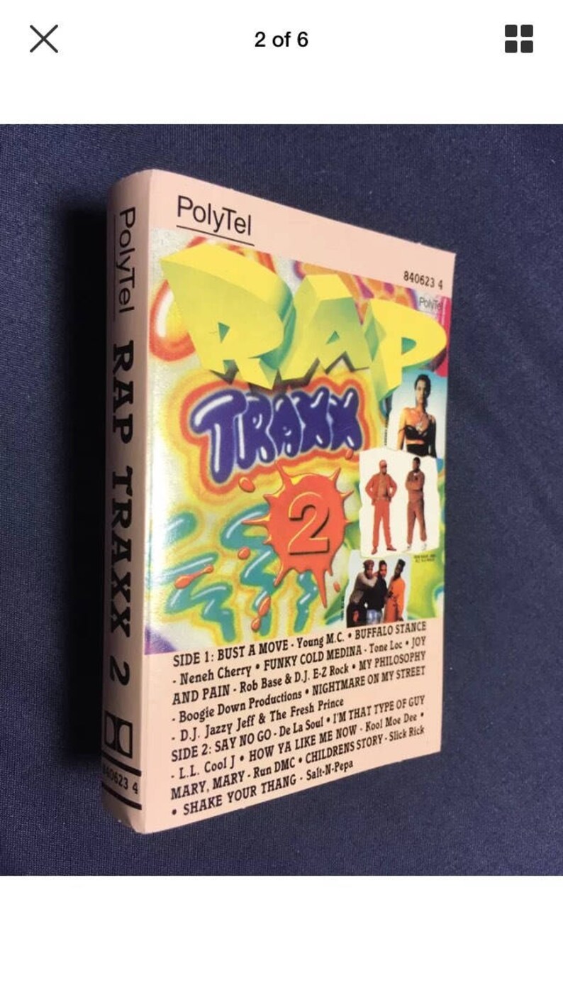 Vintage Rap Traxx 2 Kassette Tape 1989 Release Hip Hop R&B - Etsy.de