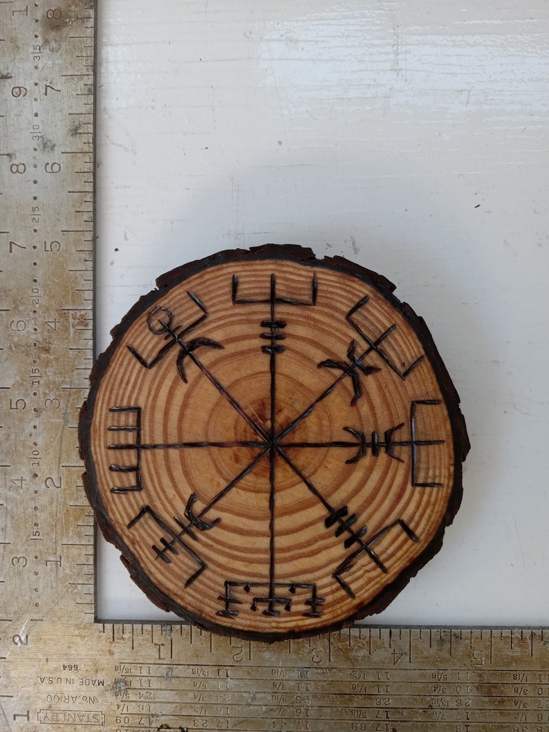 Vegvisir Viking Compass - Etsy